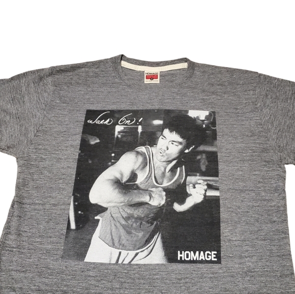 HOMAGE | Shirts | Limited Release Old School Homage Bruce Lee 2alk On ...
